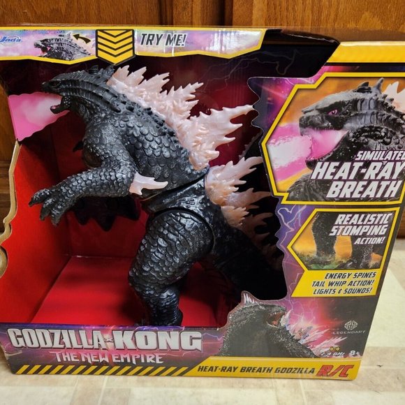 Toys | Godzilla X Kong The New Empire Heat Ray Breath Jada Godzilla Rc ...